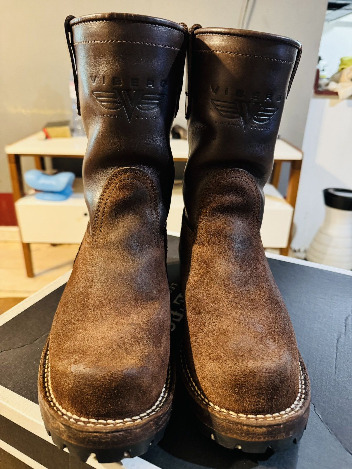 Viberg 8.5 viberg engineer boot | Grailed