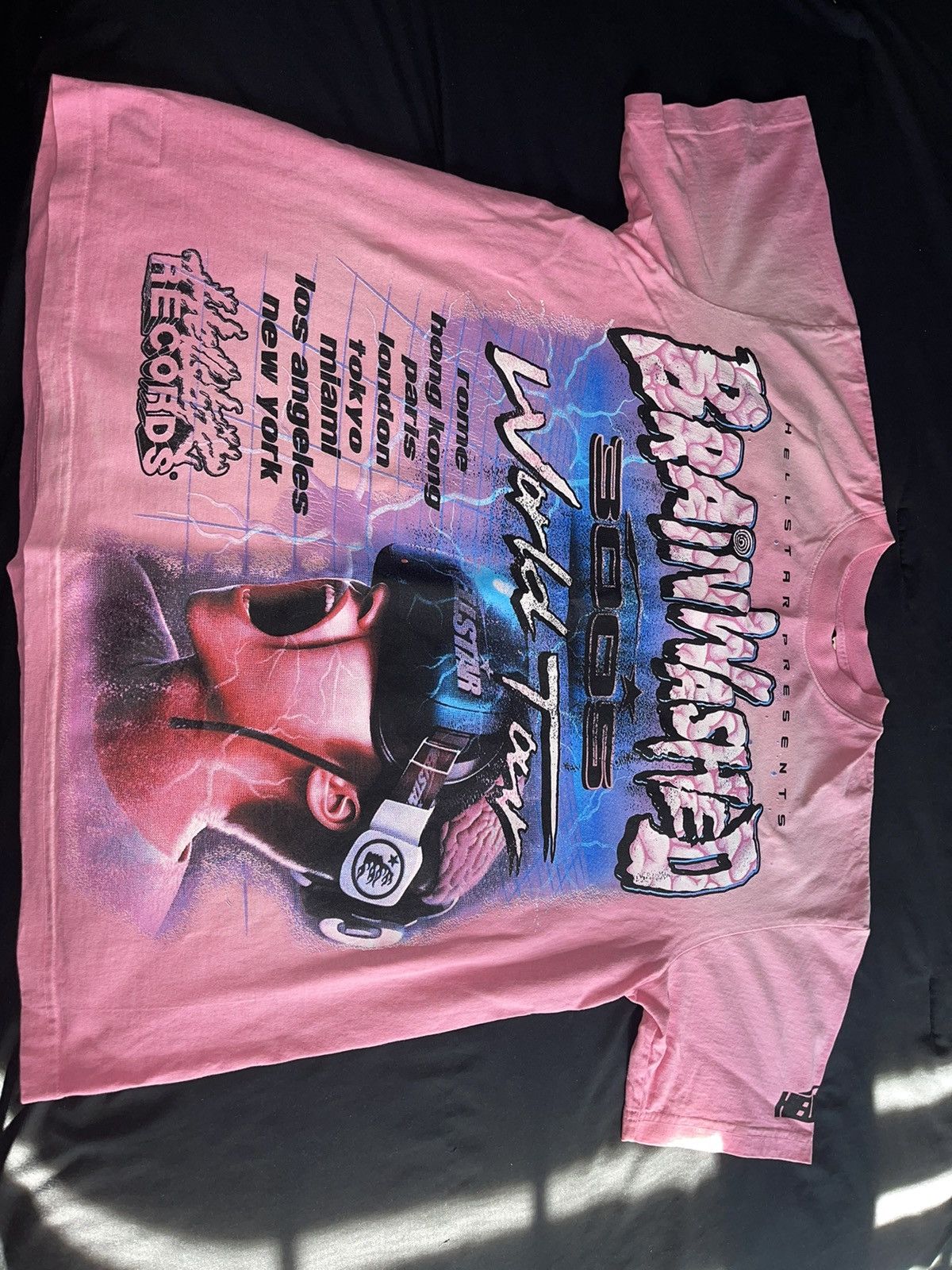 HELLSTAR Hellstar Brainwashed World Tour T-Shirt | Grailed