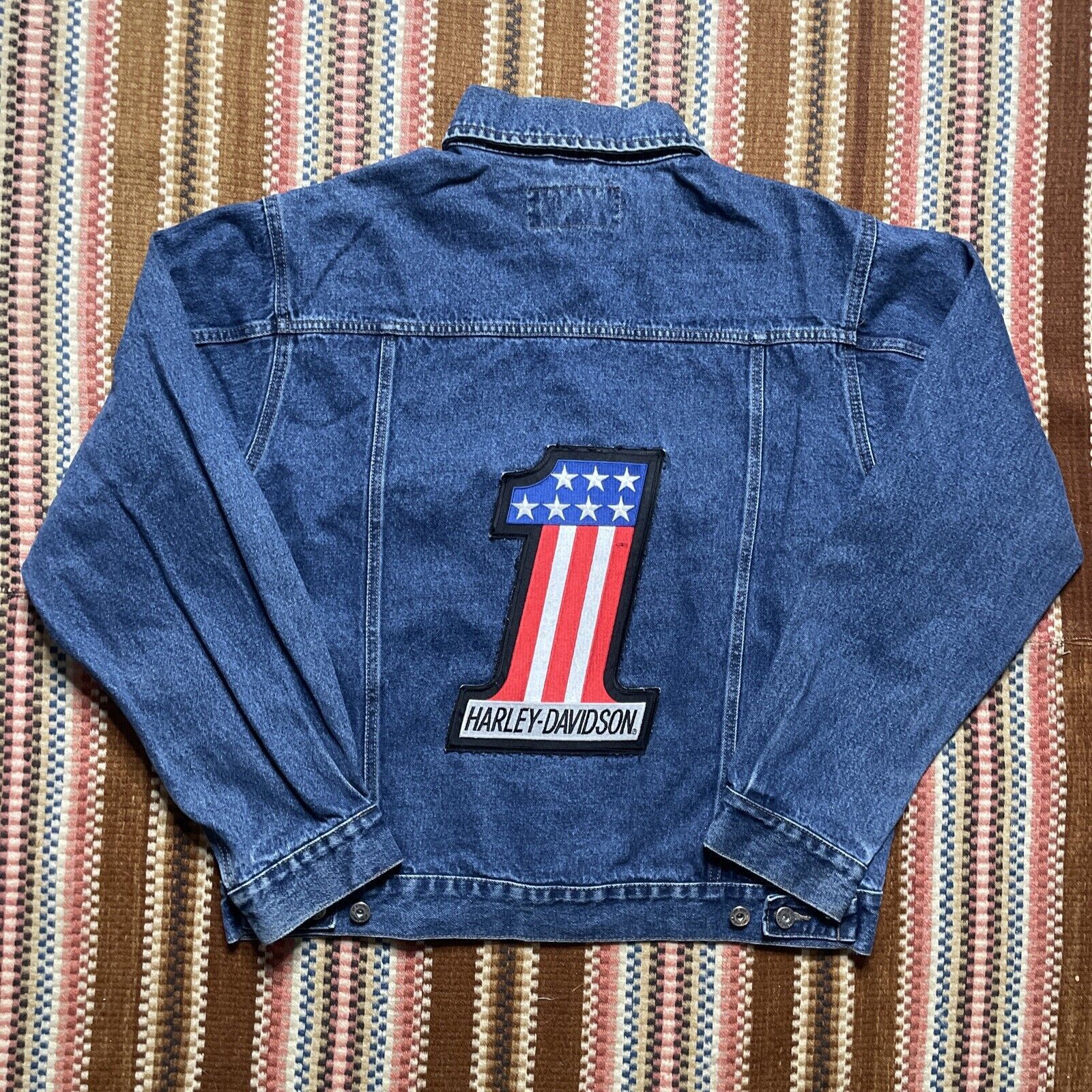 Streetwear × Vintage × Wrangler Vintage Wrangler Hero HD Biker Patch ...