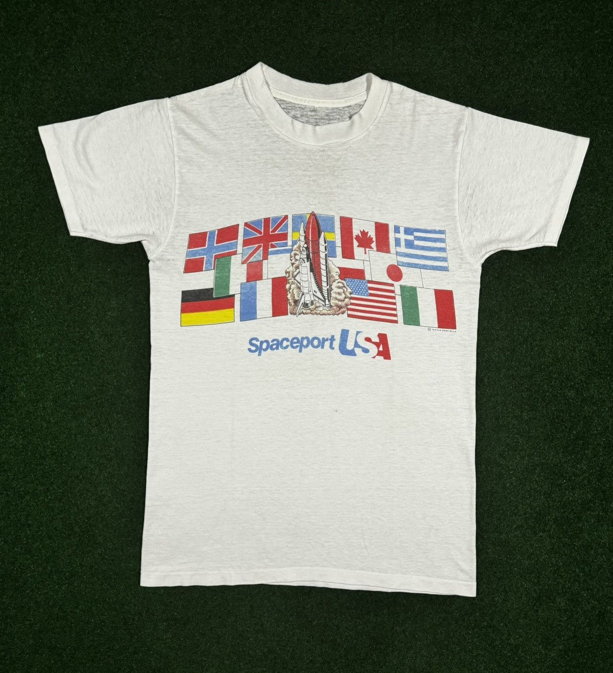 Other × Streetwear × Vintage Vintage 1980s Spaceport USA Space Shuttle ...