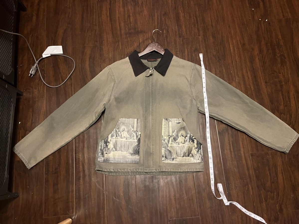 Streetwear Funeral Apparel “Last Supper” Work Jacket | Grailed