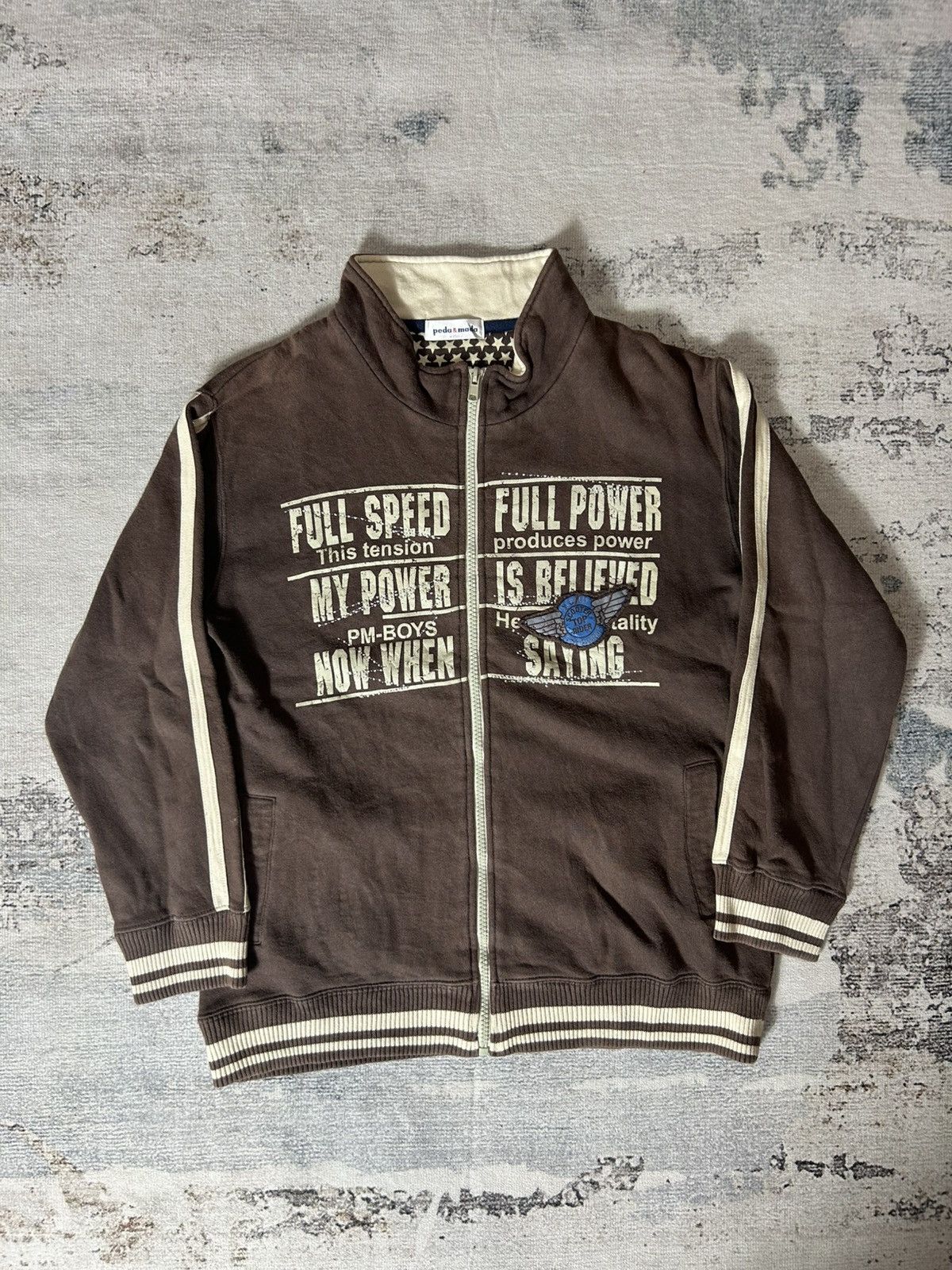 PPFM 2000s Peda & Mada Track Jacket Kapital Style | Grailed