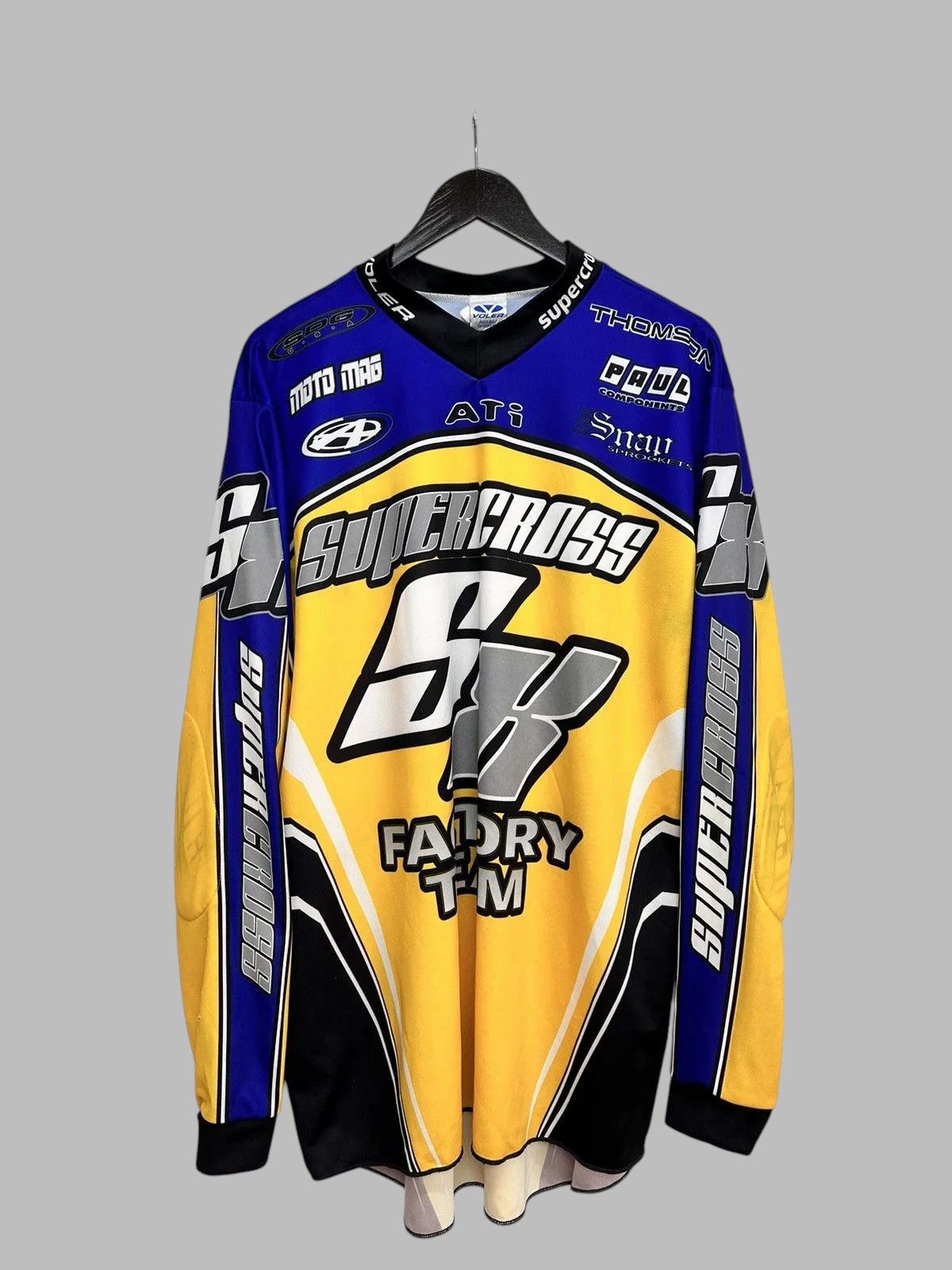 Fox Racing Vintage Voler USA Toyota Motocross Supercross Jersey XL ...