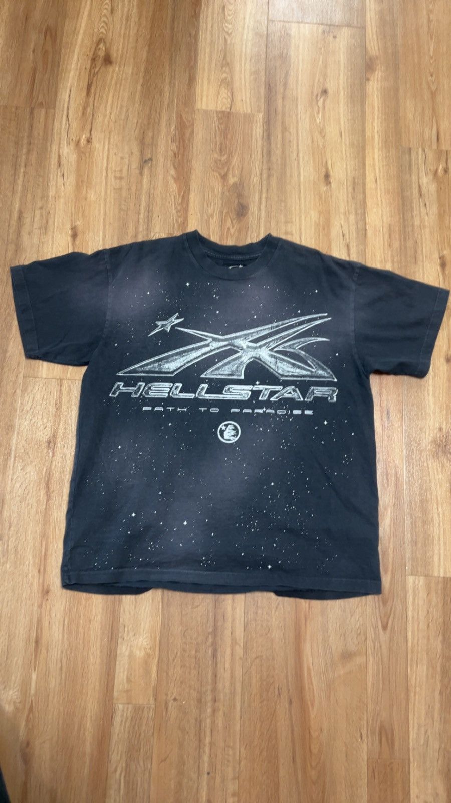 HELLSTAR Hellstar Chrome Logo Tee | Grailed