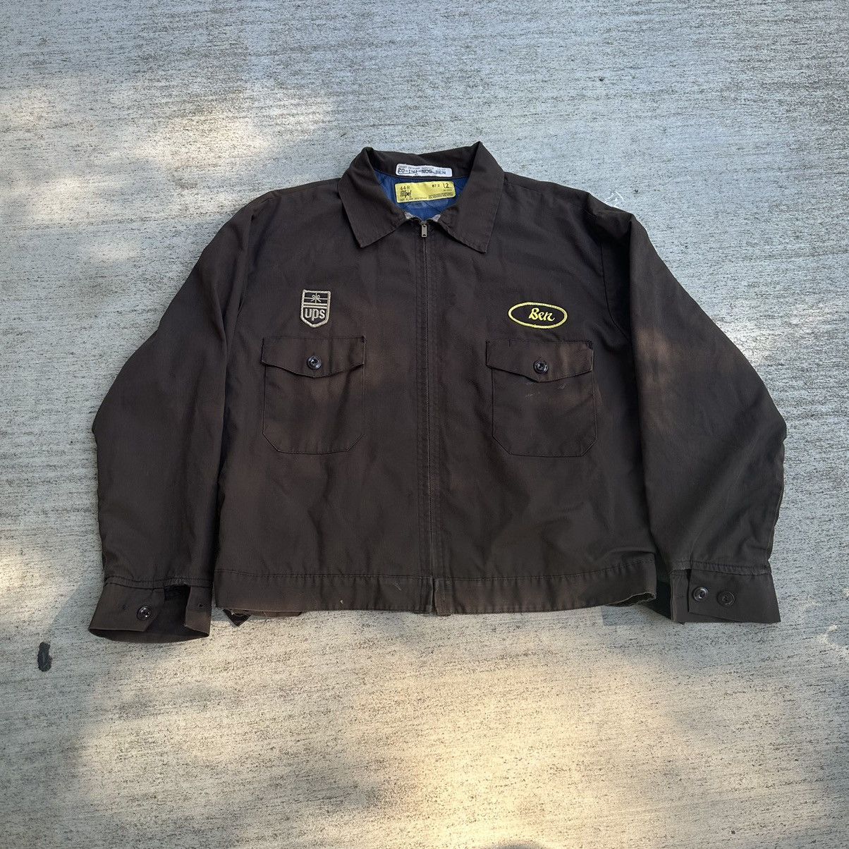 Vintage UPS Work Jacket | Grailed
