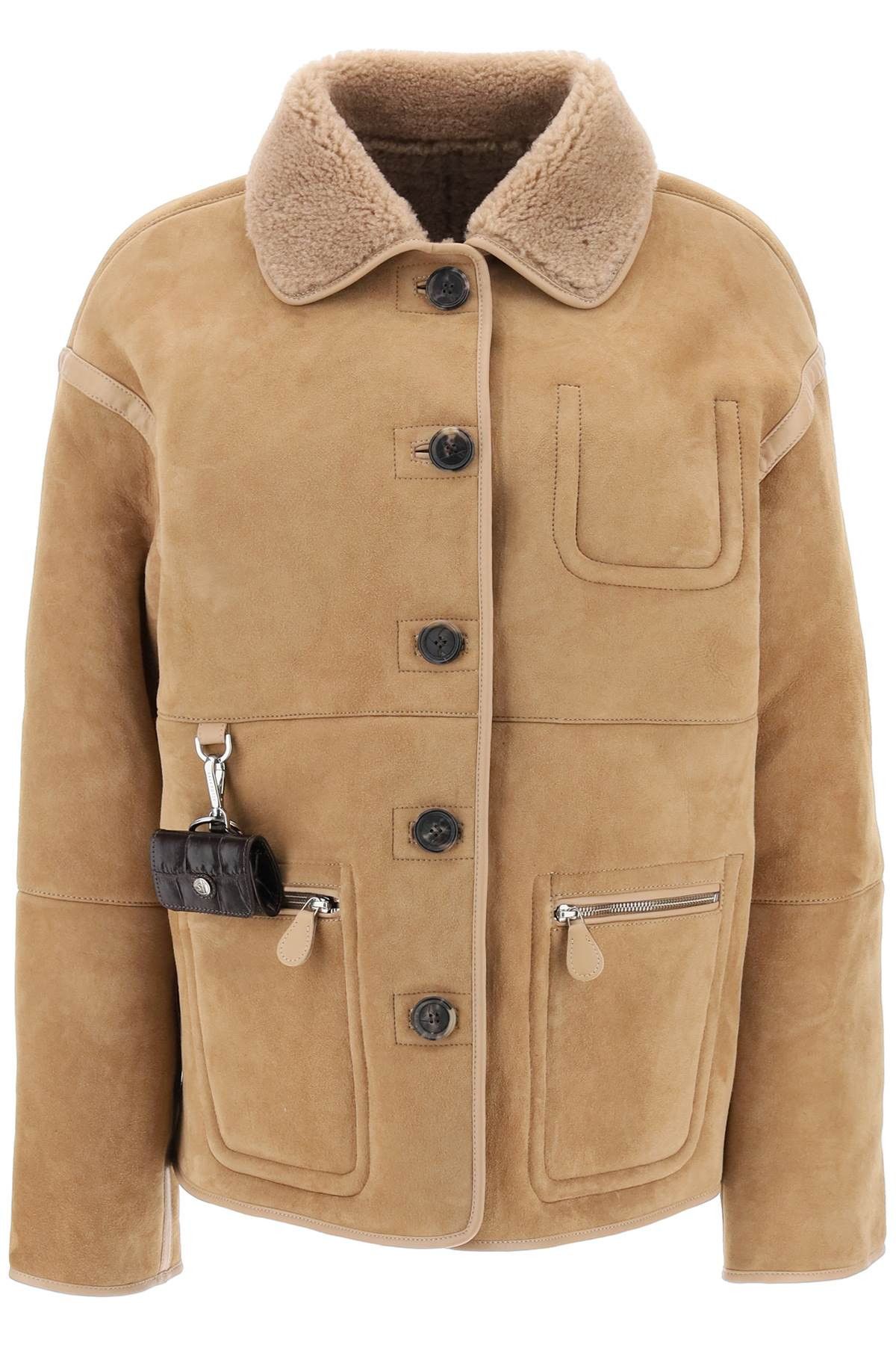 Saks Potts Saks potts 'ada' reversible shearling jacket | Grailed