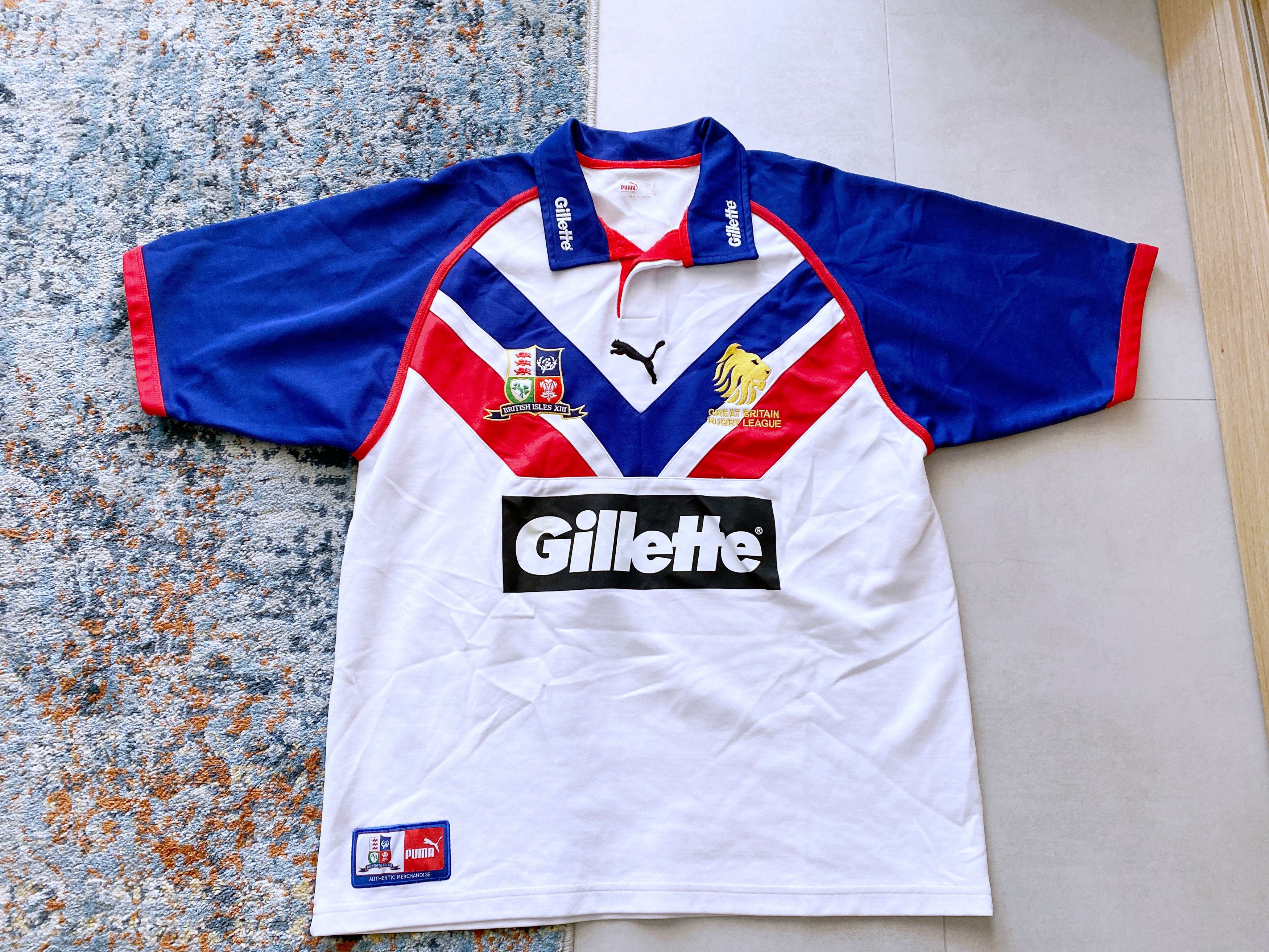 Puma England puma gilette vintage rugby jersey size XXL | Grailed