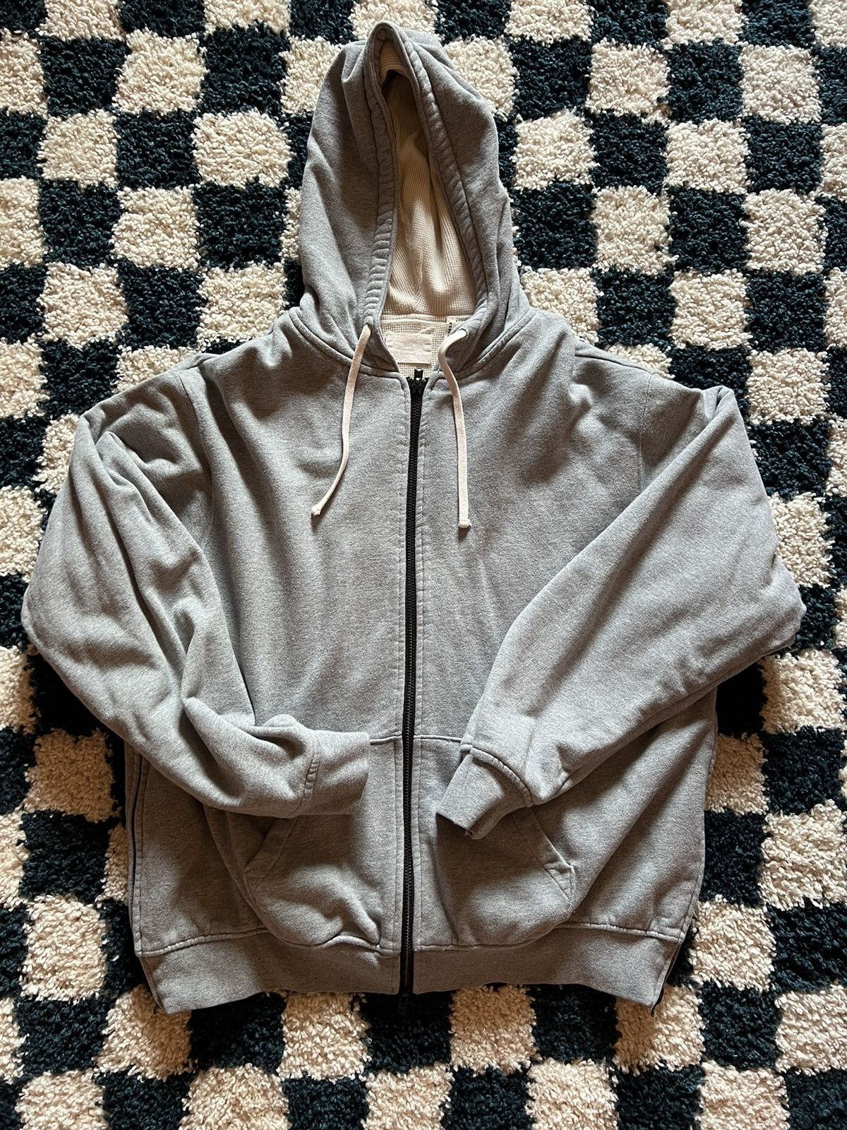 Essentials × Fear of God Fear Of God Essentials Zip Up Hoodie Large ...