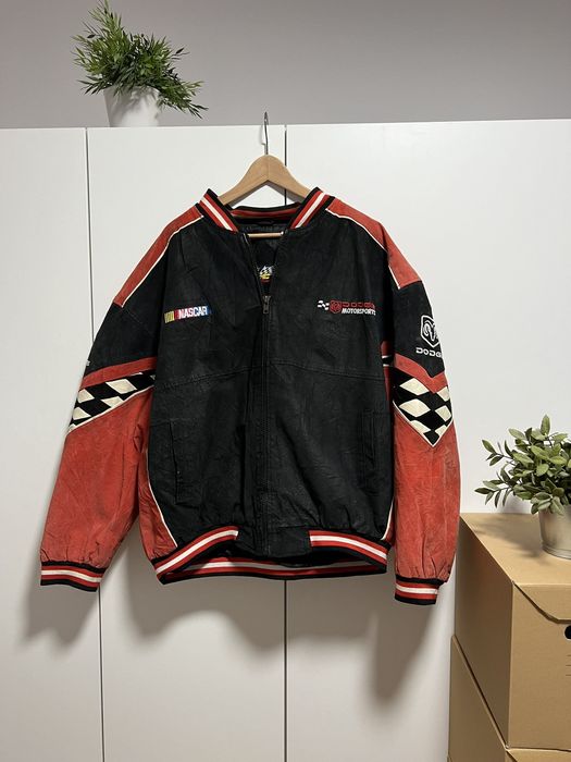 NASCAR NASCAR leather jacket | Grailed