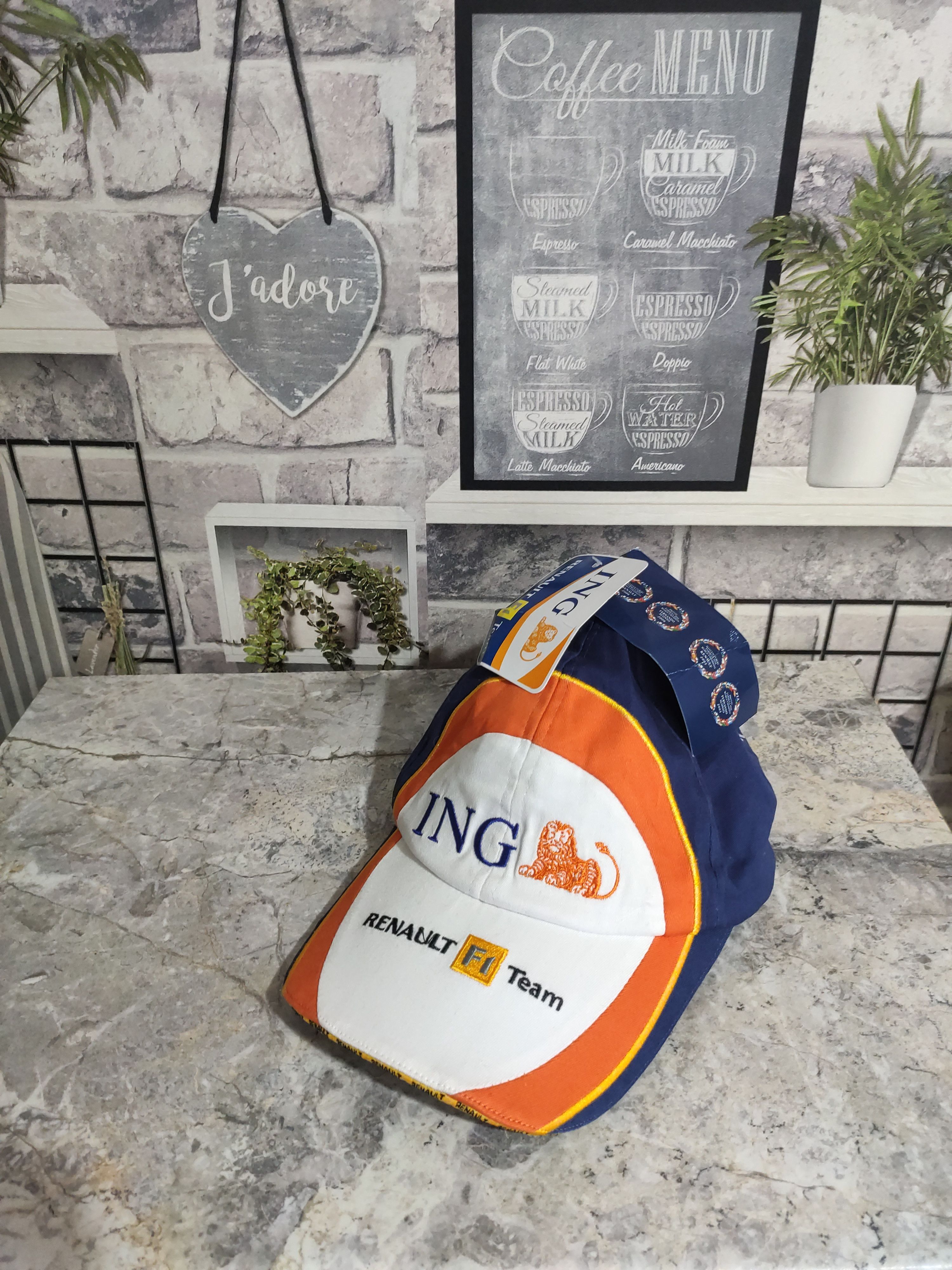 Racing Vintage Renault ING F1 Formula 1 Team Hat BNWT | Grailed