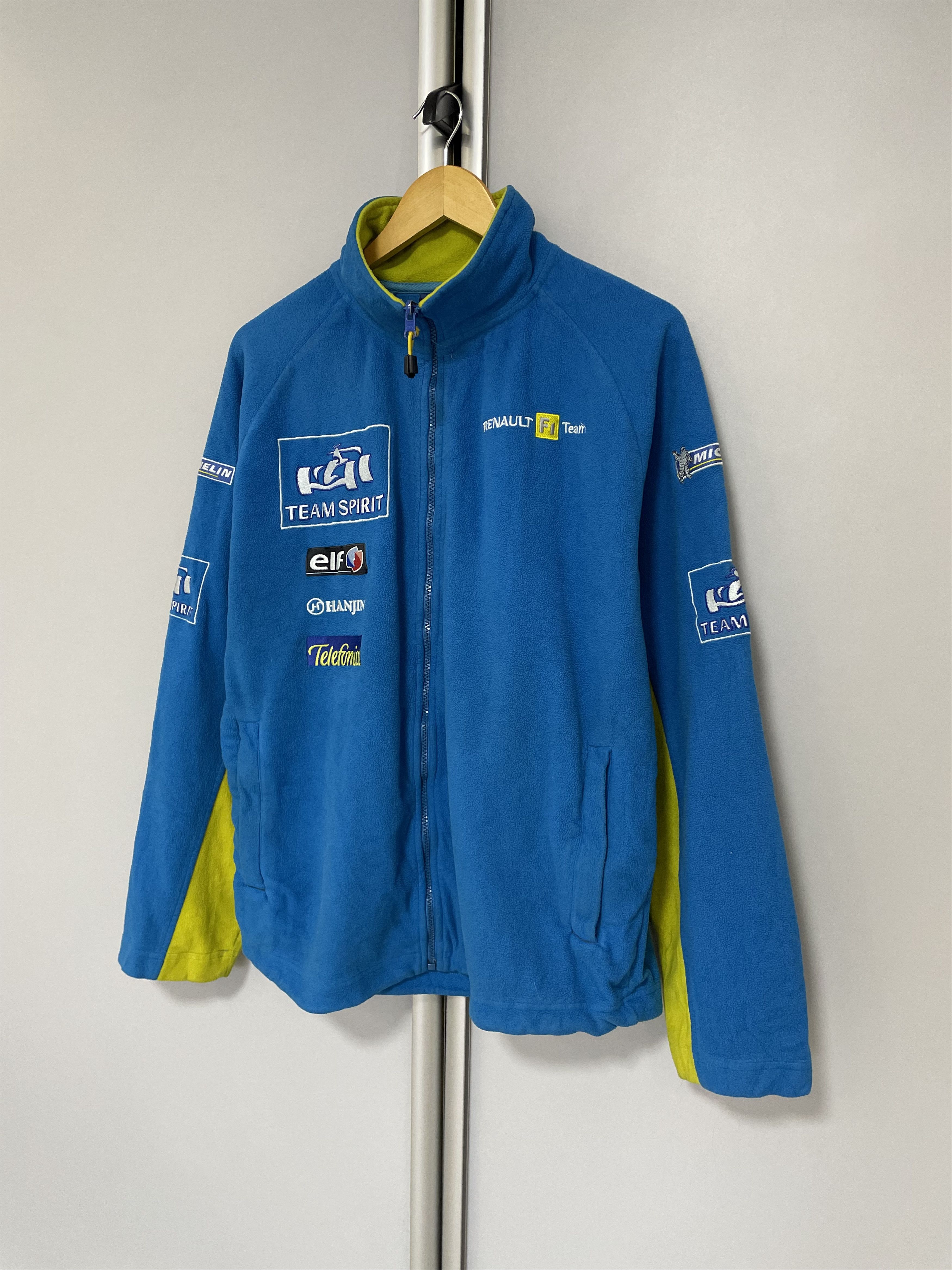 Formula 1 RENAULT F1 Team Spirit Vintage Fleece Jacket Racing Formula ...