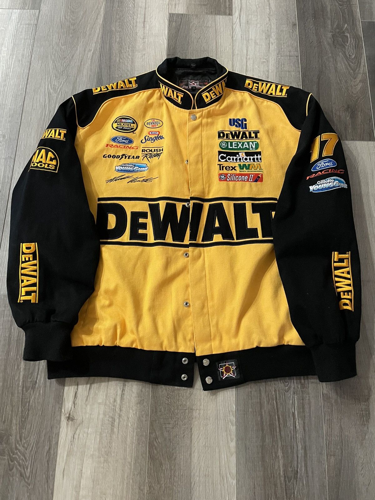 Jeff Hamilton × Vintage Dewalt Racing Jacket | Grailed