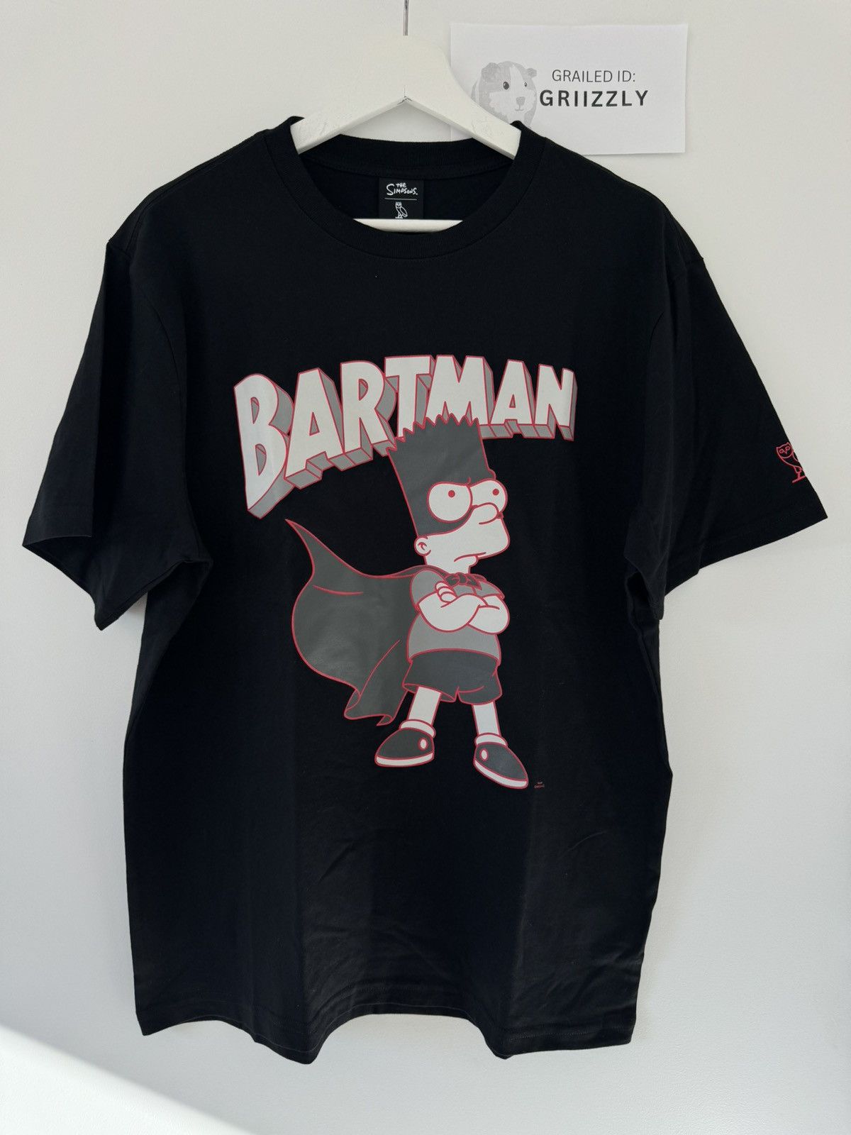 Drake × Octobers Very Own × The Simpsons OVO X SIMPSON BARTMAN TEE- M 🦉 ...