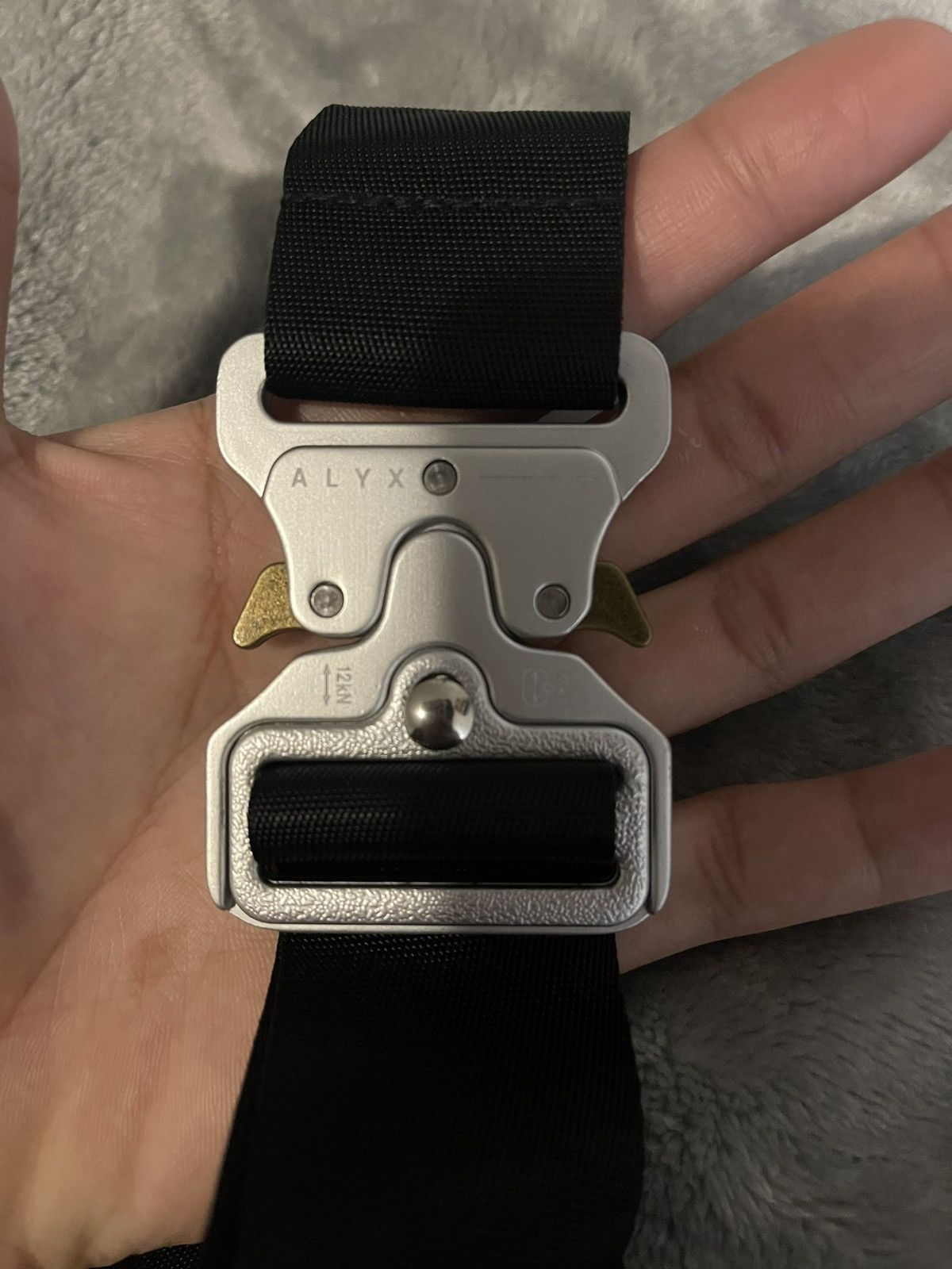 Alyx alyx metal buckle adjustable belt | Grailed