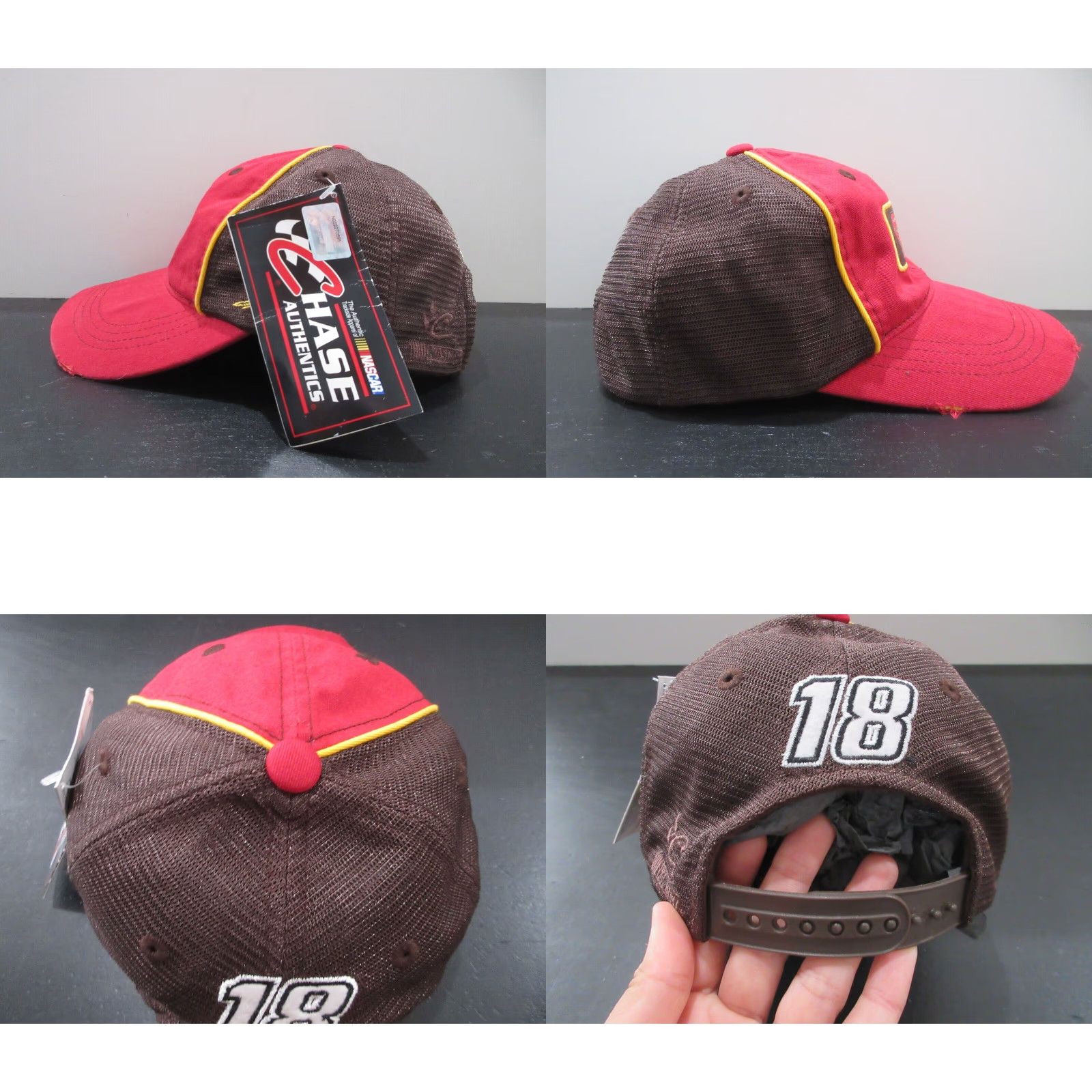 Vintage M&M's Racing Team Official Authentic Kyle Busch Red and Brown ...