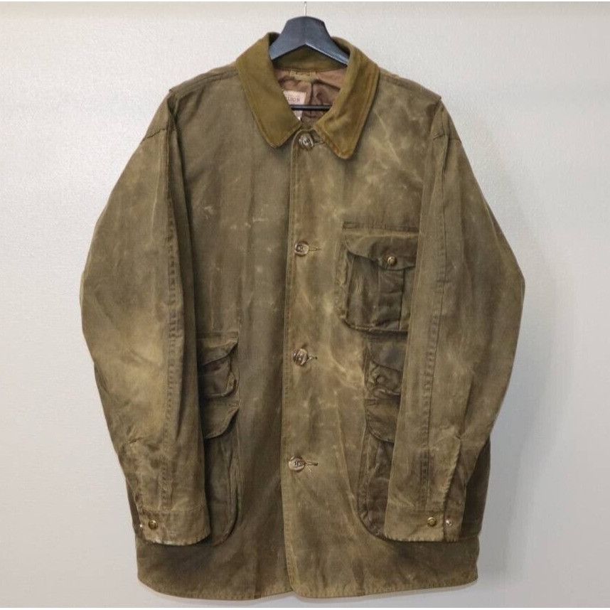 Filson Vintage Filson Wax Leather Jacket Made In USA Style 466 L | Grailed