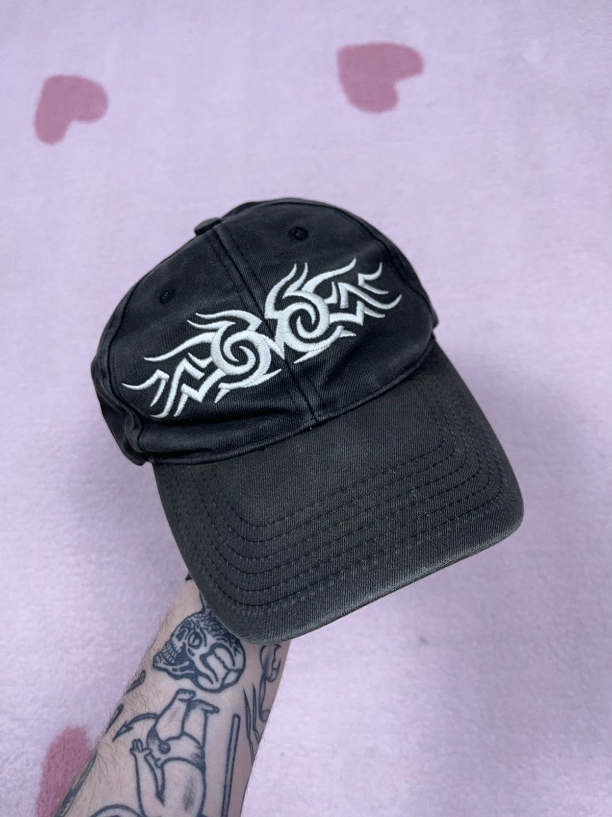Vintage perfect smoked fade tribal dad cap rave essentials | Grailed