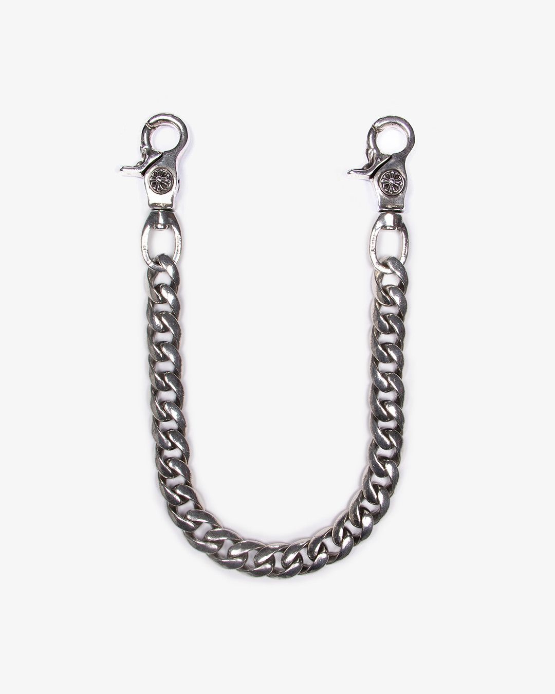 Chrome Hearts CHROME HEARTS DOUBLE CLAW CUBAN LINK WALLET CHAIN | Grailed