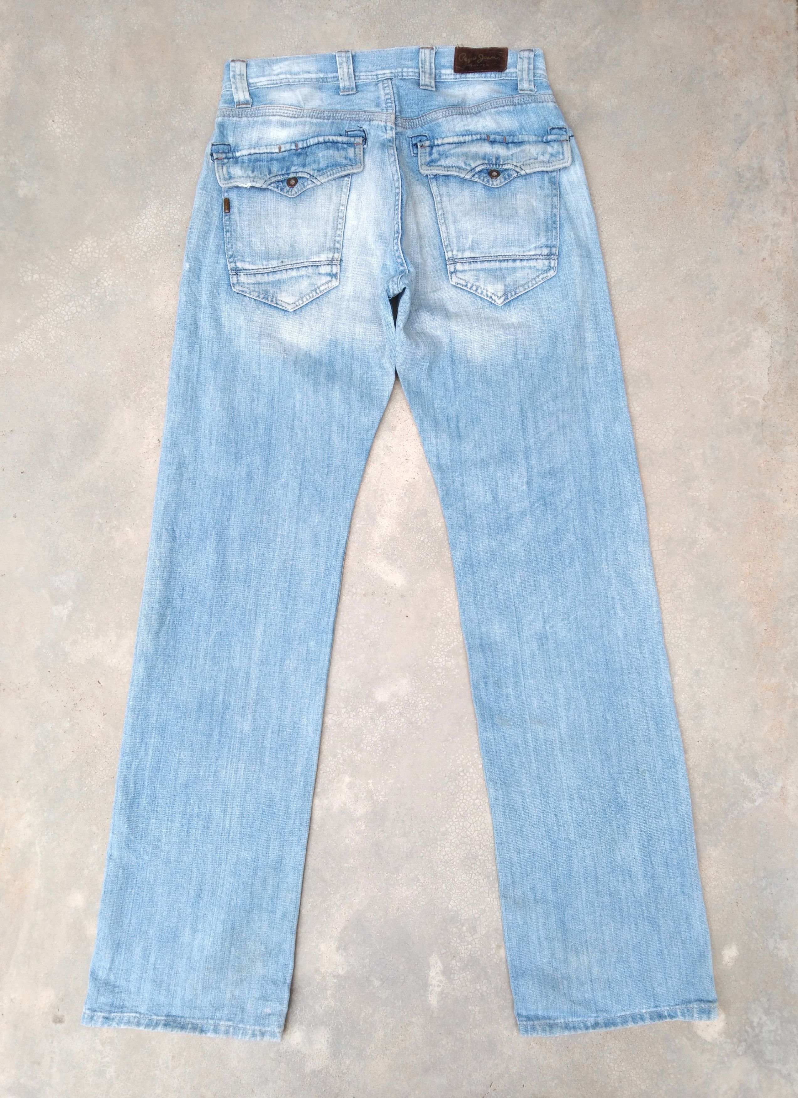 Jean × Pepe Jeans × Vintage Vintage Retro Pepe Jeans Straight Leg 31x35 ...