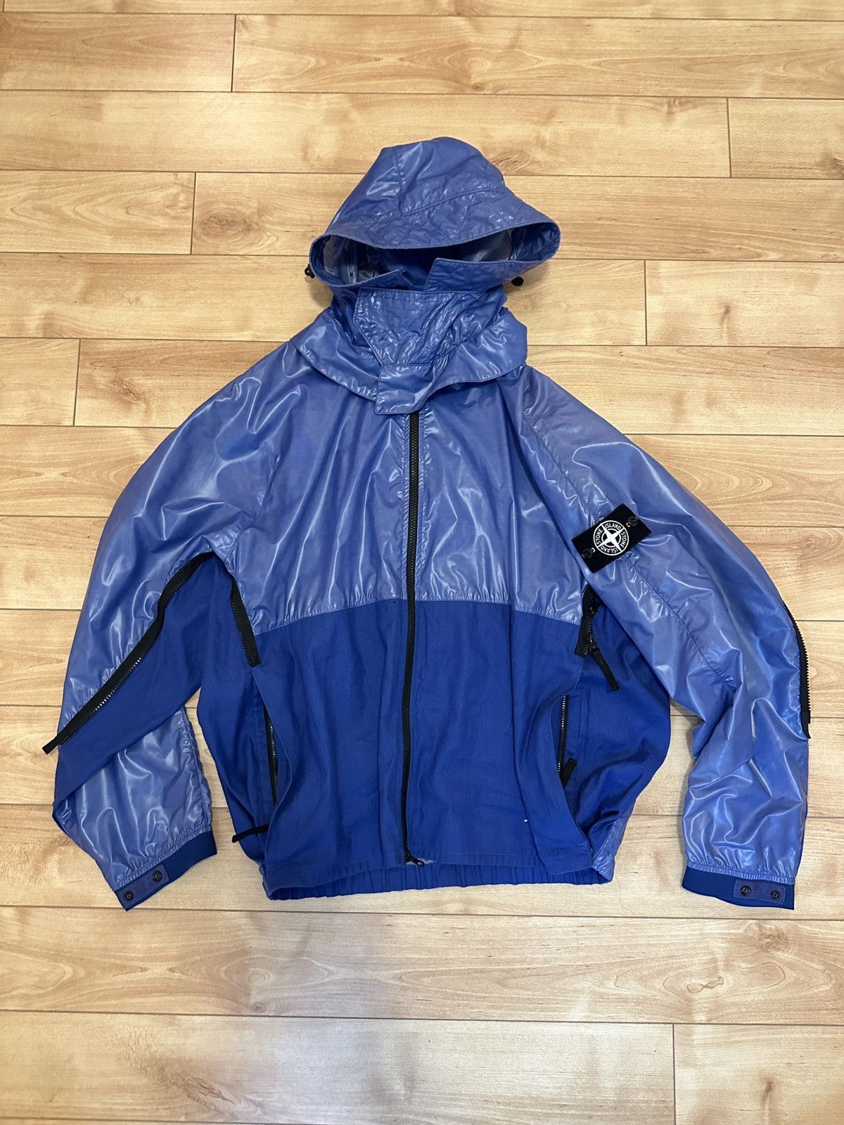 Stone Island STONE ISLAND Blue Lamy Jacket | Grailed