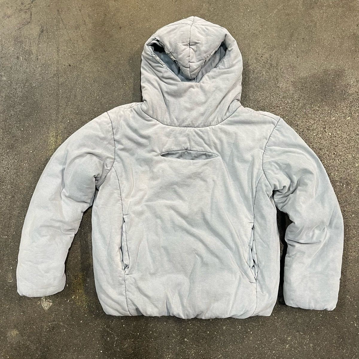 Yeezy Season Yeezy Szn 9 Sample “Maskless” Double Layered Hoodie | Grailed