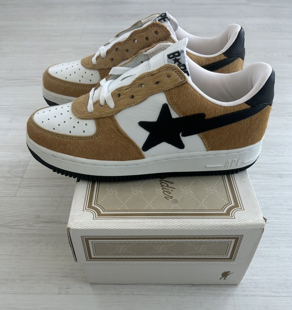 Bape VERY RARE OG 2003 A BATHING APE PONY HAIR BAPESTA | Grailed