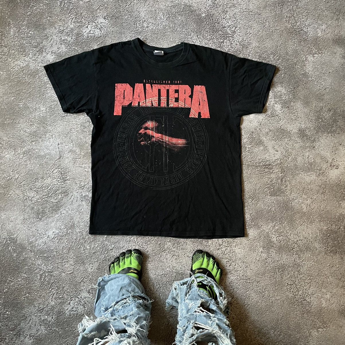 Vintage Vintage Y2K PANTERA CREEPY FACE Horror Psycho SKELETON 90S ...