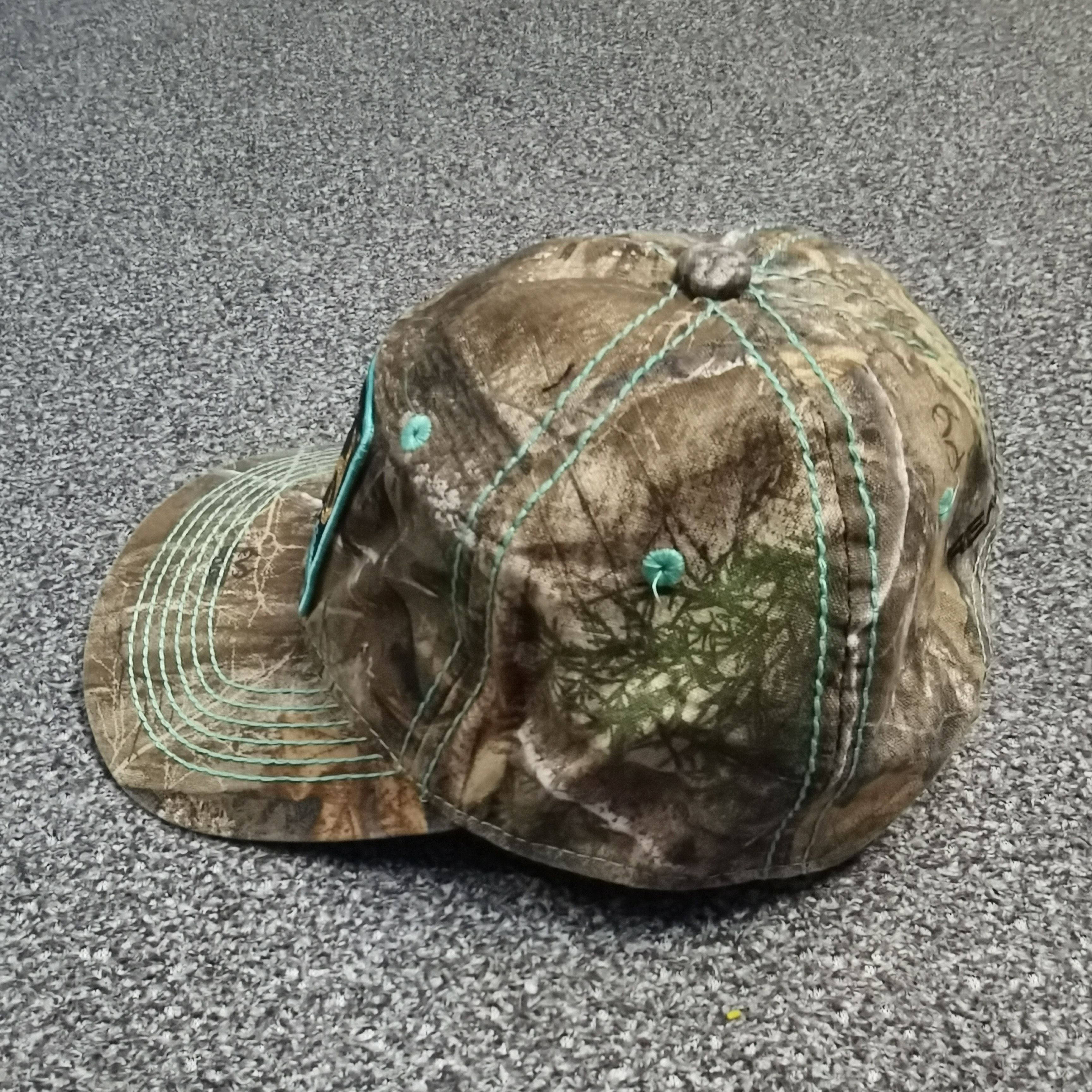 Outdoor Life Realtree Camo Big Stich Golden Patch Hat | Grailed
