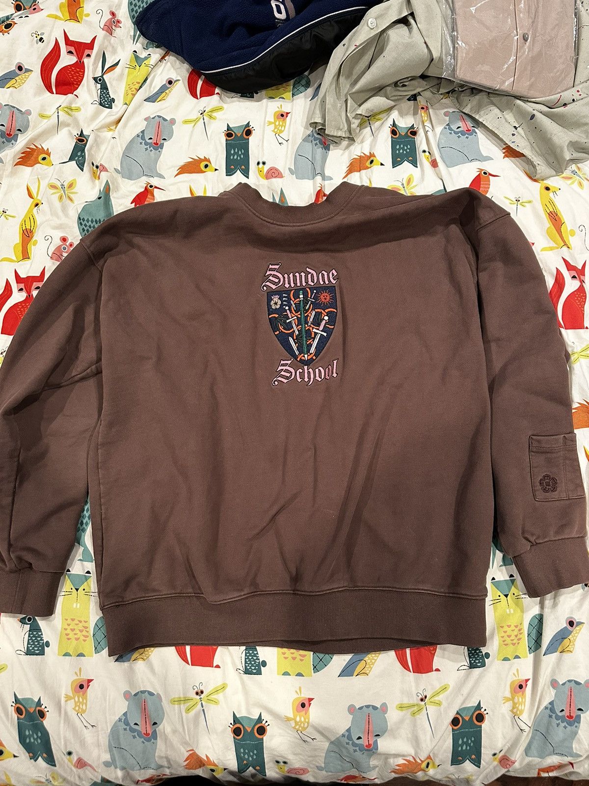 Archival Clothing × Sundae School Sundae School Logo Crewneck | Grailed