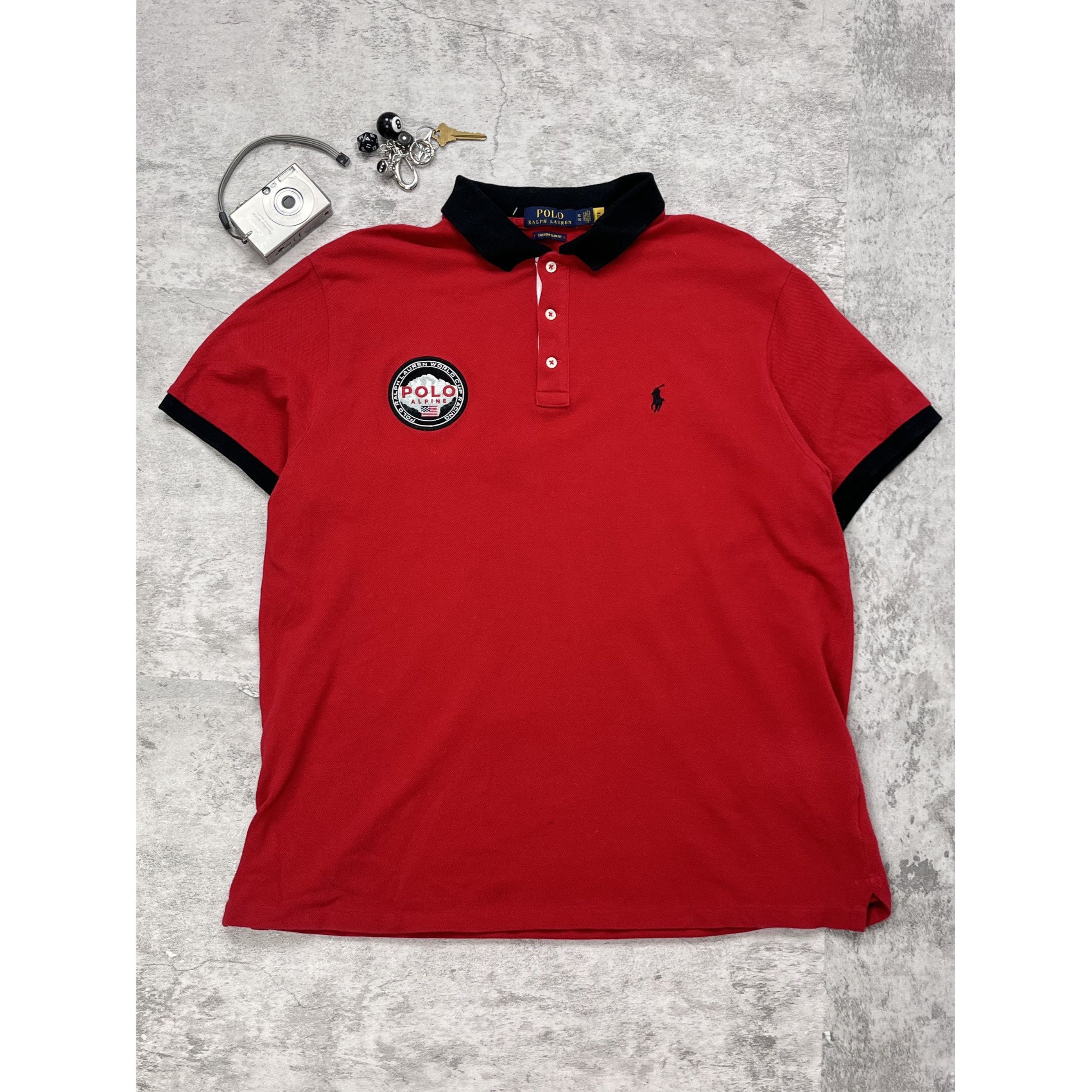 Polo Ralph Lauren Polo Ralph Lauren World Cup Racing Red Polo | Grailed