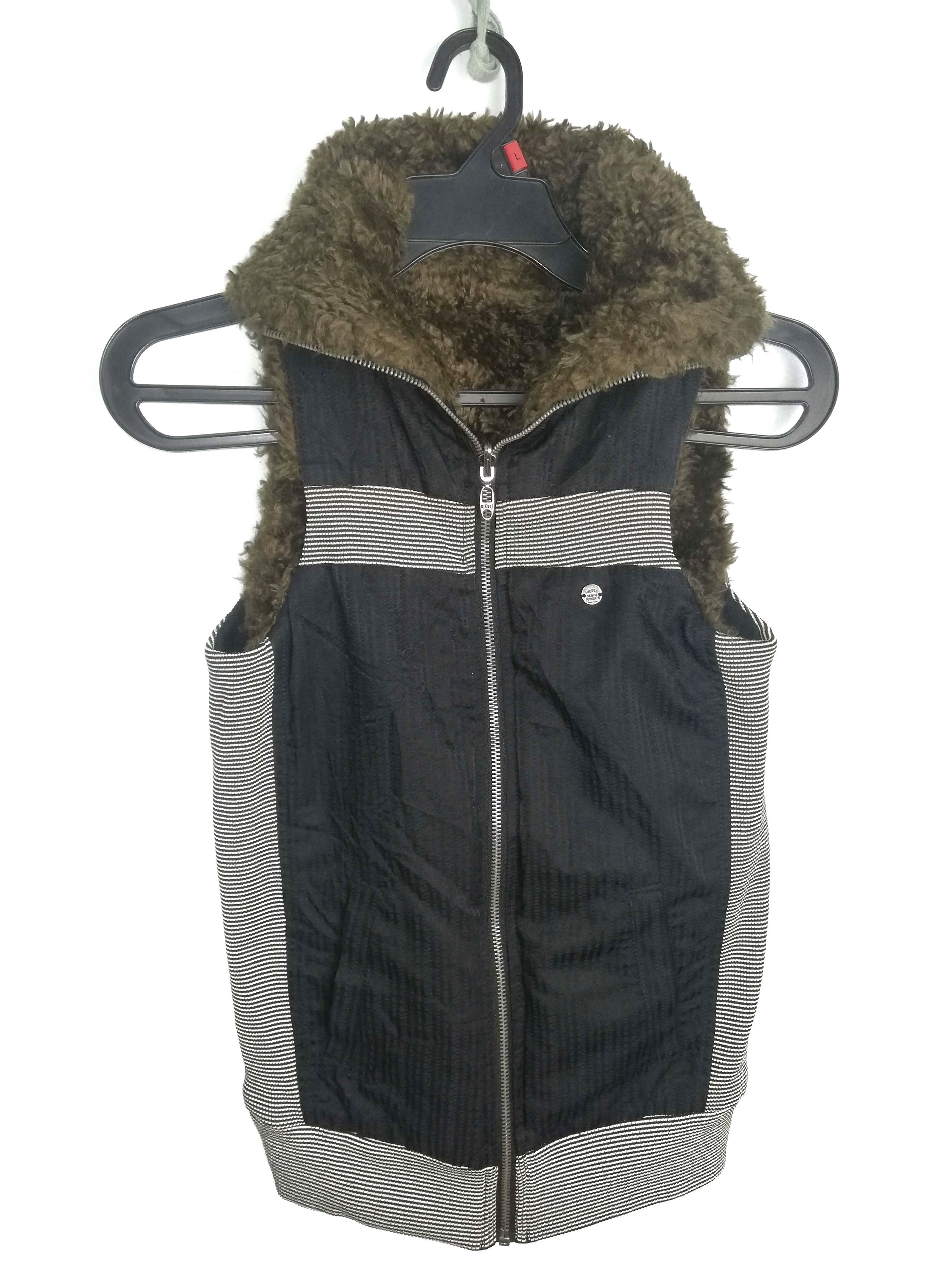 Diesel Diesel Reversible 2 Way Sherpa Jacket Vest | Grailed