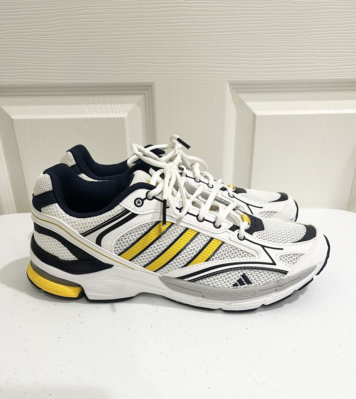 Adidas Adidas Spiritain 2000 Running White/Yellow/Navy (10) GY8007 ...