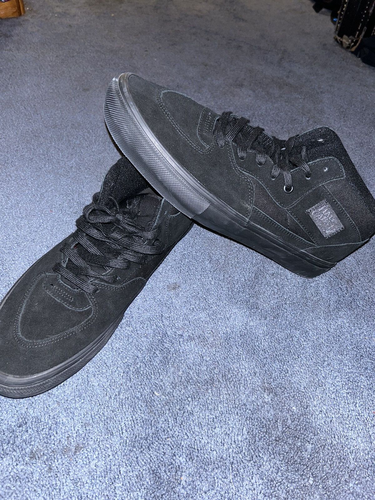 Streetwear × Vans SOLD brand new all black half cab pros | Grailed