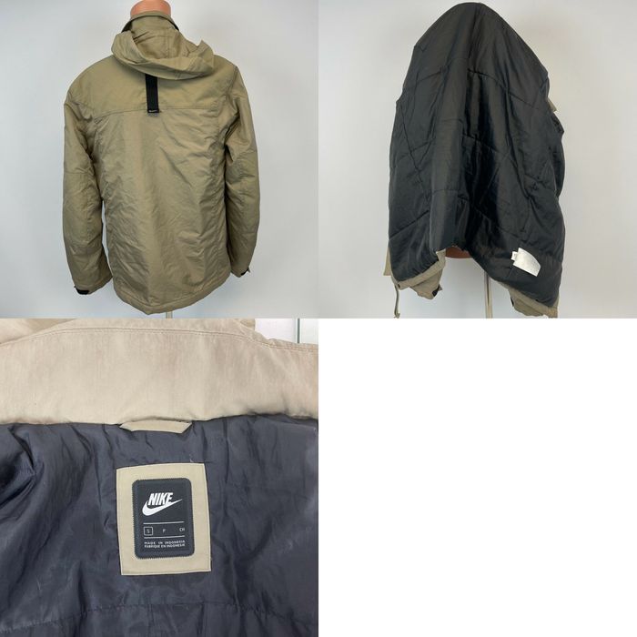 Nike Nike Sportswear Synthetic Fill Repel M65 Jacket Roll Up Hood Brown Size S | Grailed