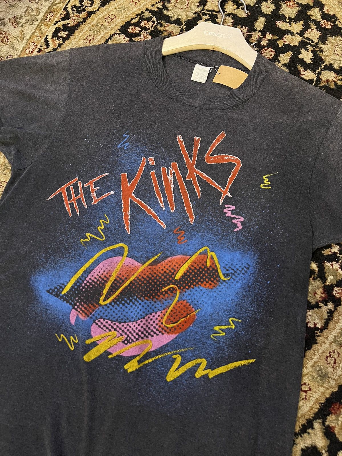 Band Tees × Vintage 80’s The Kinks On USA Tour. | Grailed