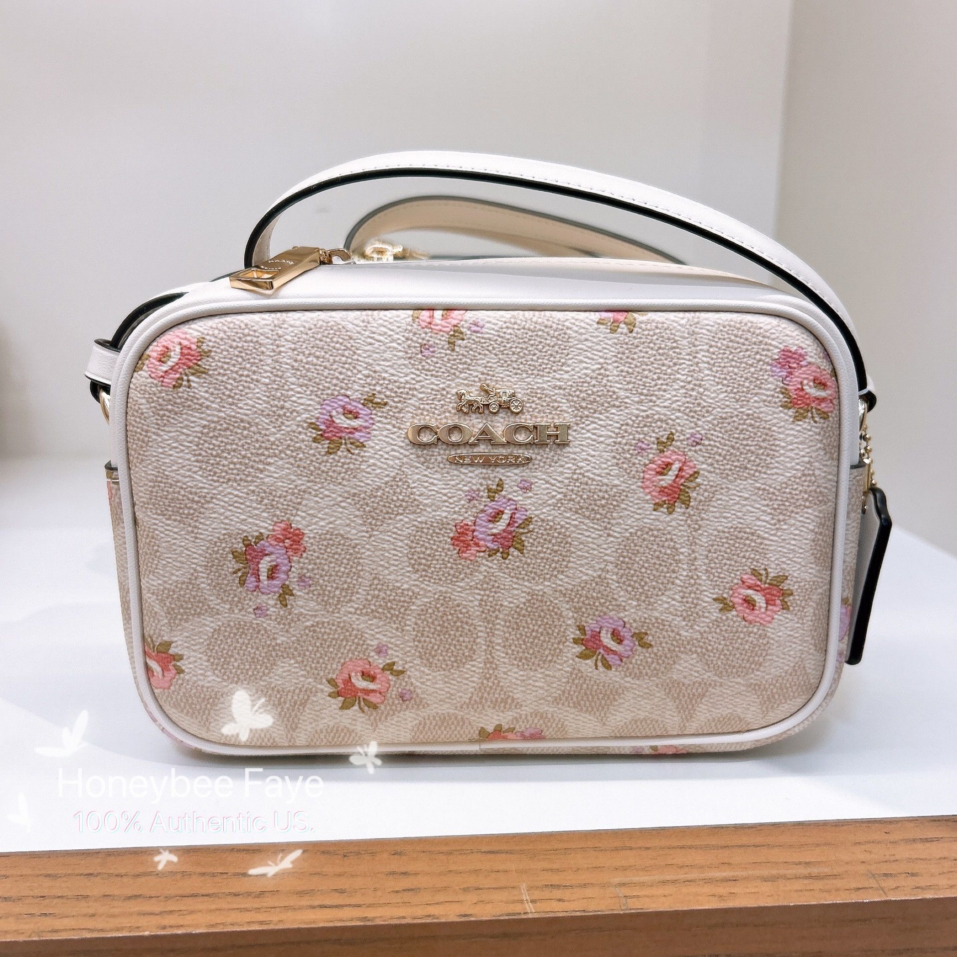 Coach Mini Jamie Camera Bag In Signature Canvas With Floral Print | Grailed