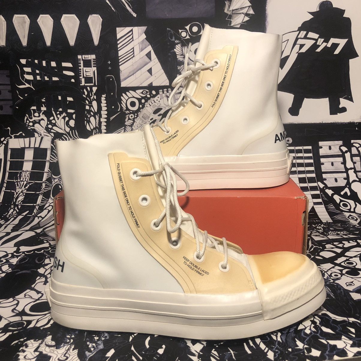 Converse AMBUSH Chuck Taylor 70 Hi White Bata Bunny Rubber Boot | Grailed