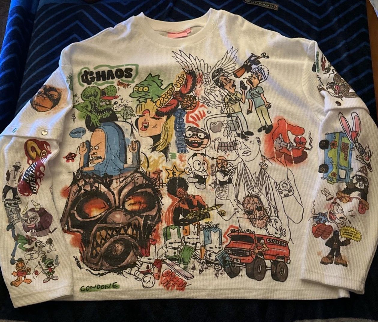 Other × Streetwear Condone × Greedy Unit Waffle Knit Longsleeve | Grailed