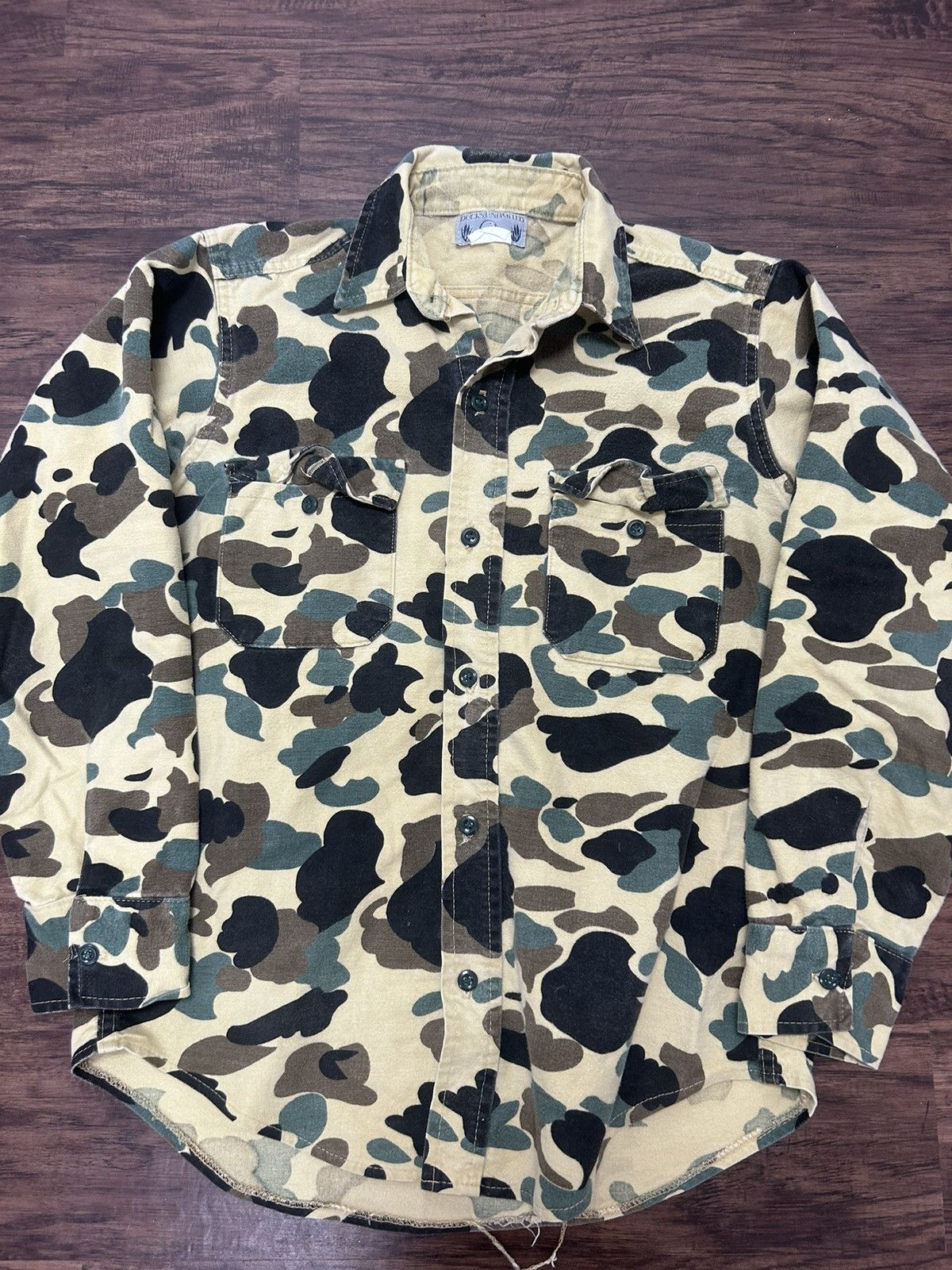 Vintage Ducks Unlimited 1980s duck camo button down medium | Grailed