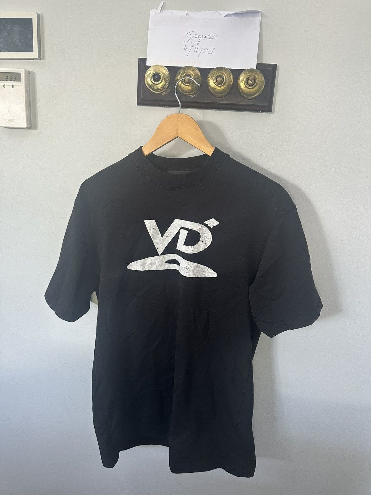 Vuja De Vuja De VD Logo Tee Black | Grailed