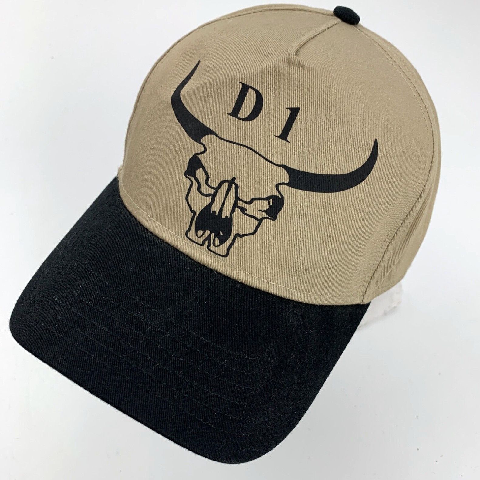 Vintage D1 Steer Head Ball Cap Hat Snapback Baseball | Grailed