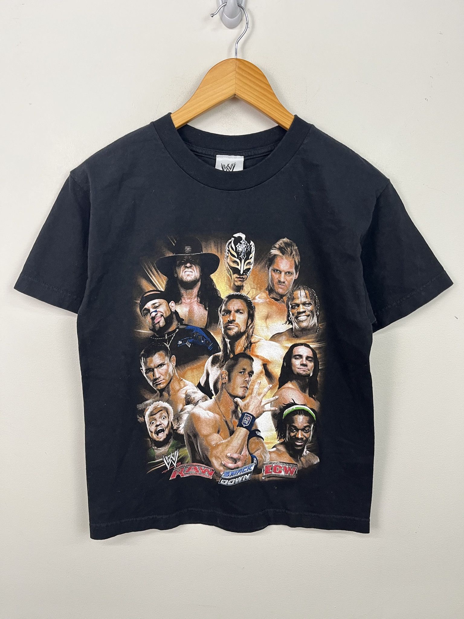 WWE Vintage Y2K WWE Raw ECW Smack Down John Cena Undertaker Tee Shirt ...