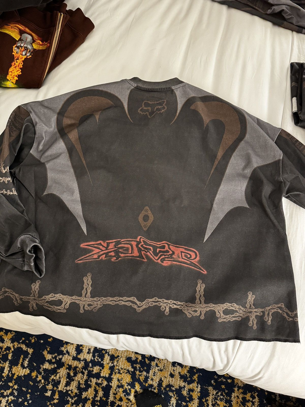 Fox Racing × Travis Scott Travis Scott Fox racing long sleeve ...