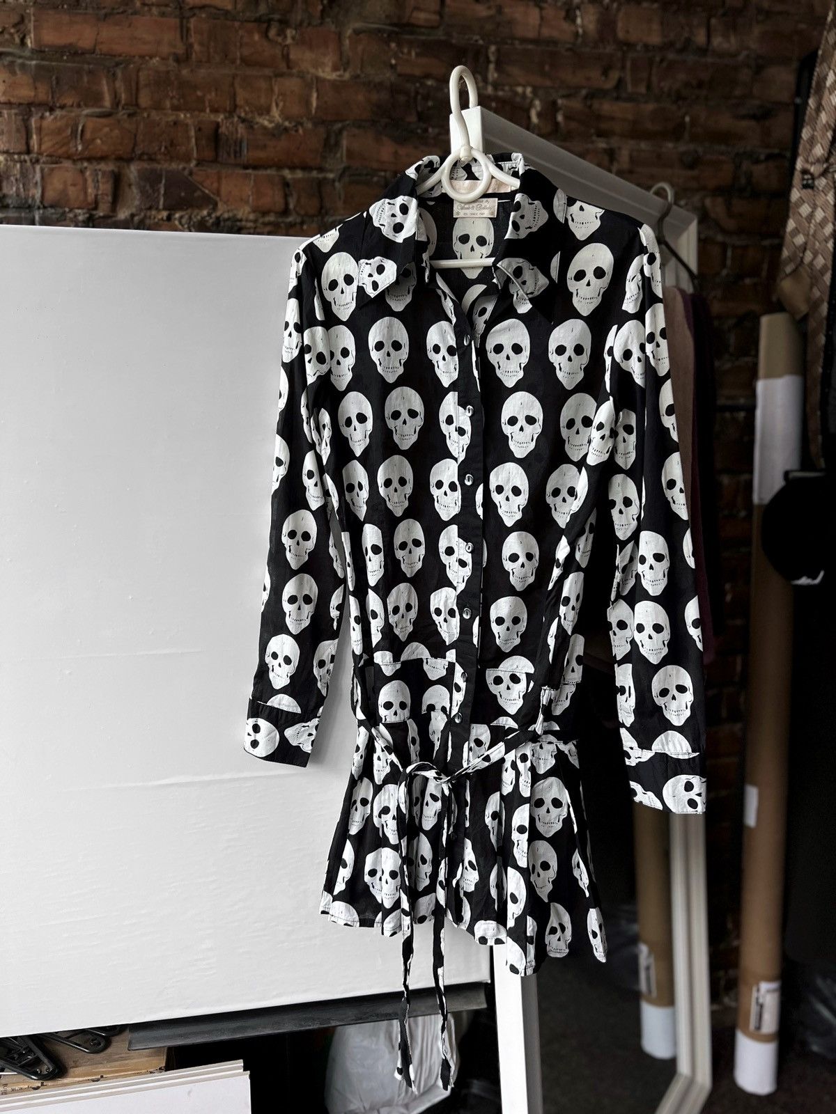 Streetwear Wheels and Dollbaby Women’s Skull Design Gothic Dress Rock ...