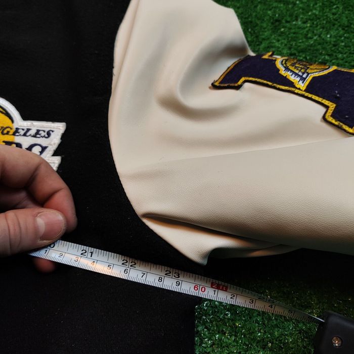 NBA NBA x Primark Varsity Jacket Sz Large Los Angeles Lakers | Grailed