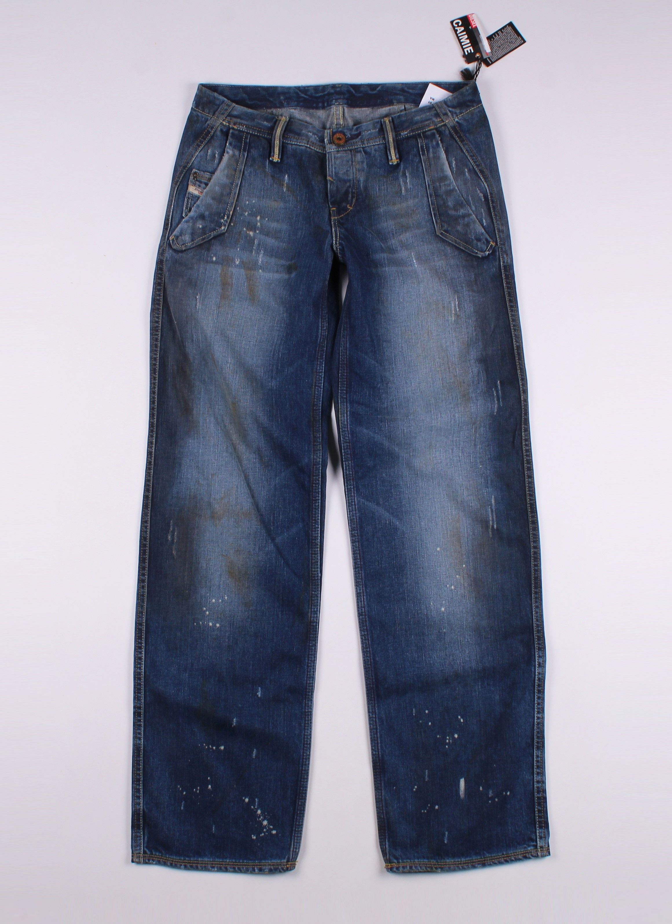 Diesel Diesel Vintage Y2K Washed Dirty Low Rise Baggy Jeans | Grailed