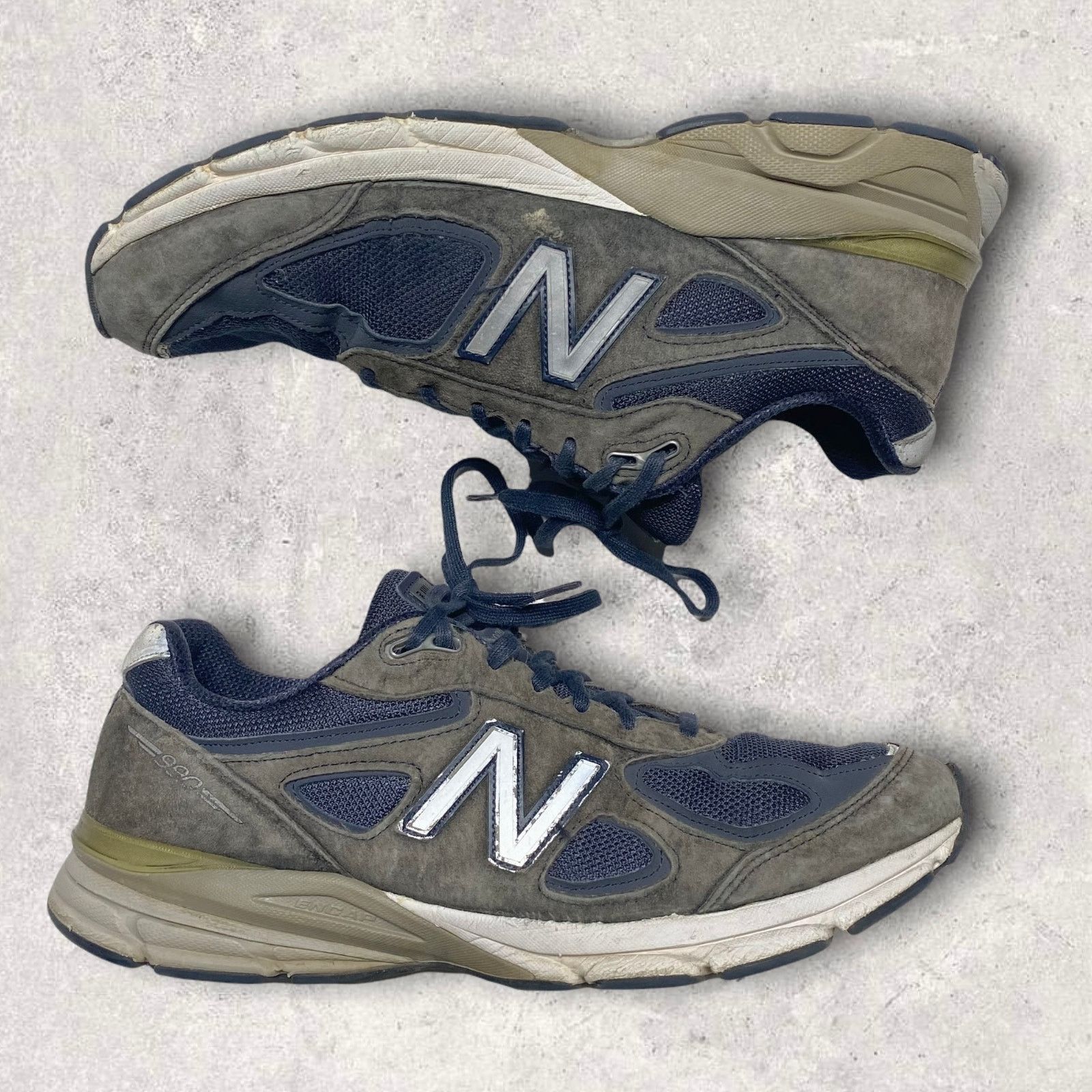 New Balance Vintage Y2K New Balance 990v4 Shoes Kith Mens 12 Navy | Grailed