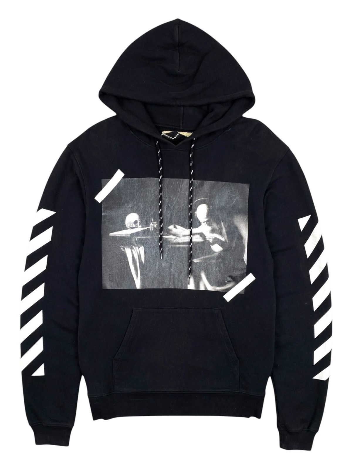 Off-White OG Caravaggio Skull 13 Hoodie | Grailed