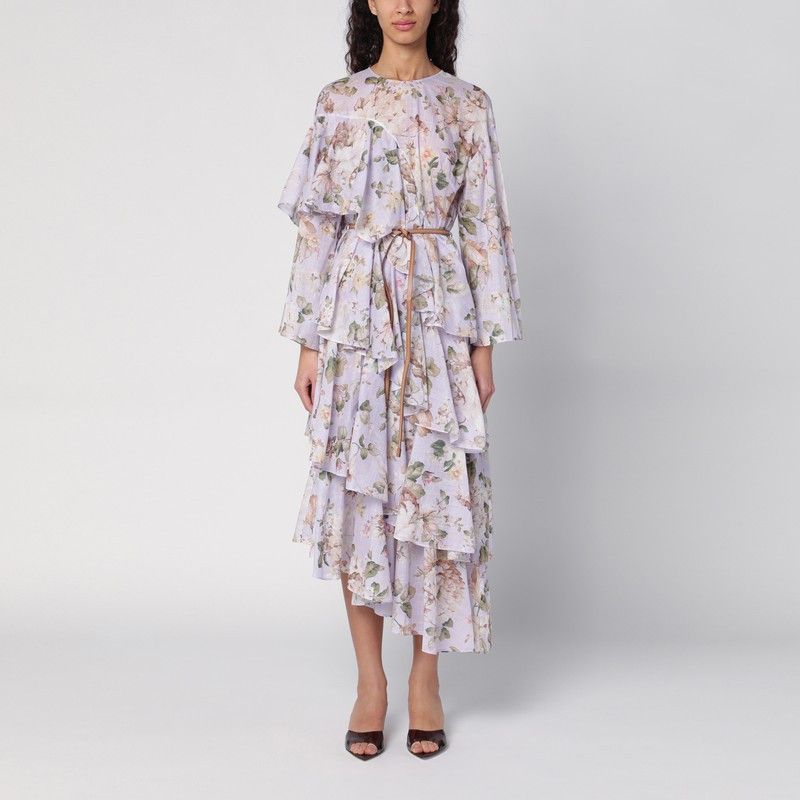 Zimmermann Zimmermann Acacia Midi Dress With Floral Pattern | Grailed