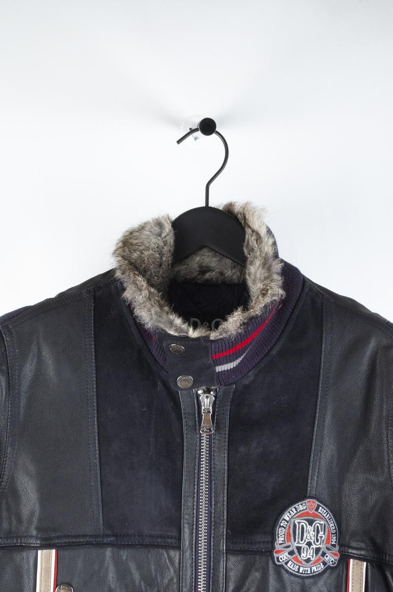 Dolce & Gabbana Vintage Dolce&Gabbana D&G Leather Jacket 50IT(M) H3334 ...